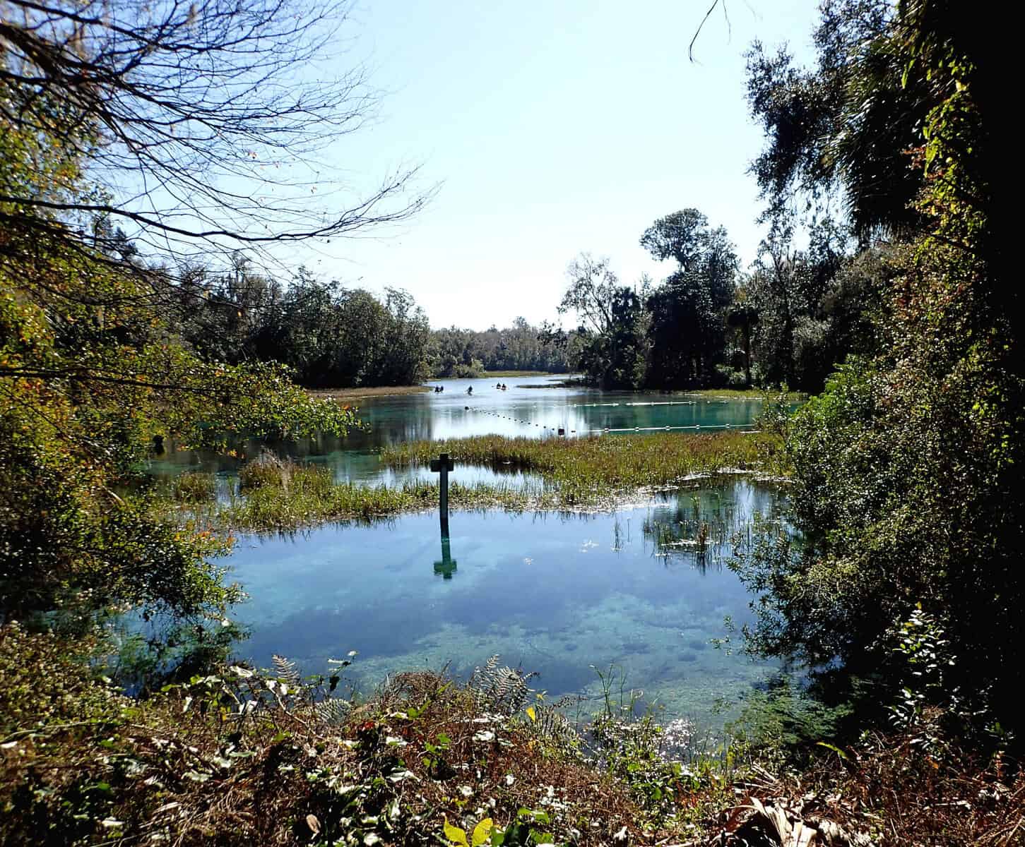 rainbow springs springs with sign - OBLIGATORY TRAVELER - A Travel ...