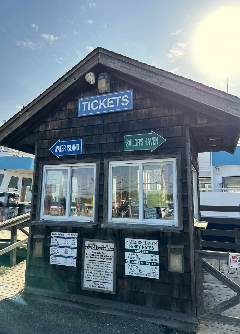 fire island-ticket booth 2 - OBLIGATORY TRAVELER - A Travel Websiteto ...